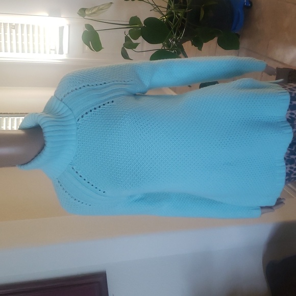 Talbots | Sweaters | Talbots S Chunky Knit Turtleneck Textured ...